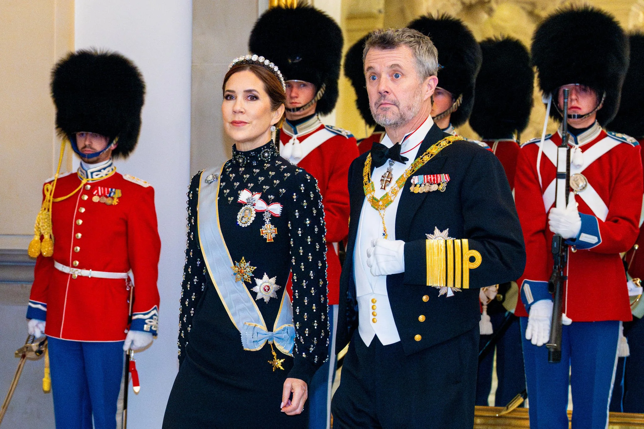 The King and Queen of Denmark Host State Banquet in Honour of the ...