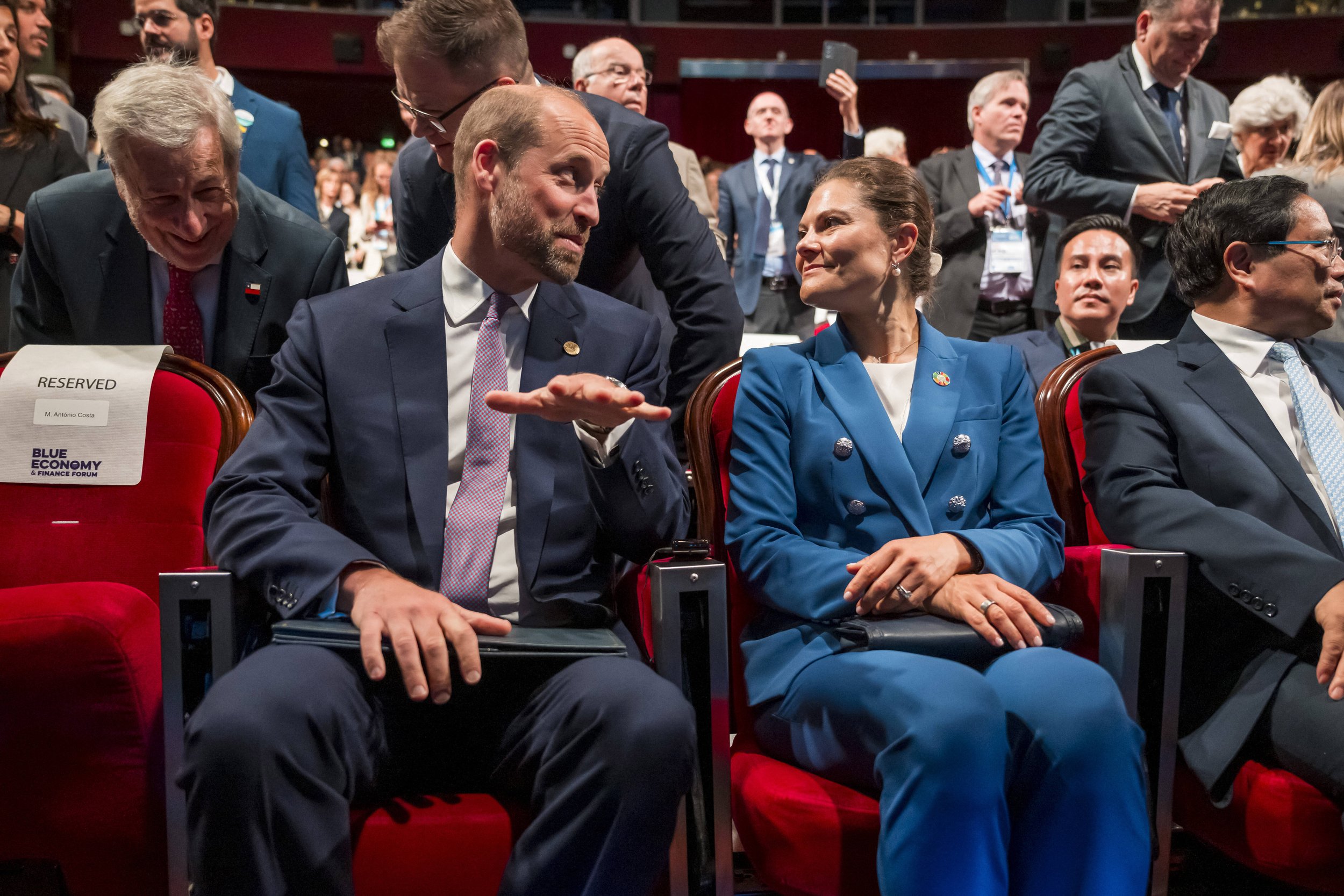 Crown Princess Victoria Attends Blue Economy And Finance Forum in ...