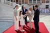 The Prince and Princess of Monaco Welcome the President and First Lady ...