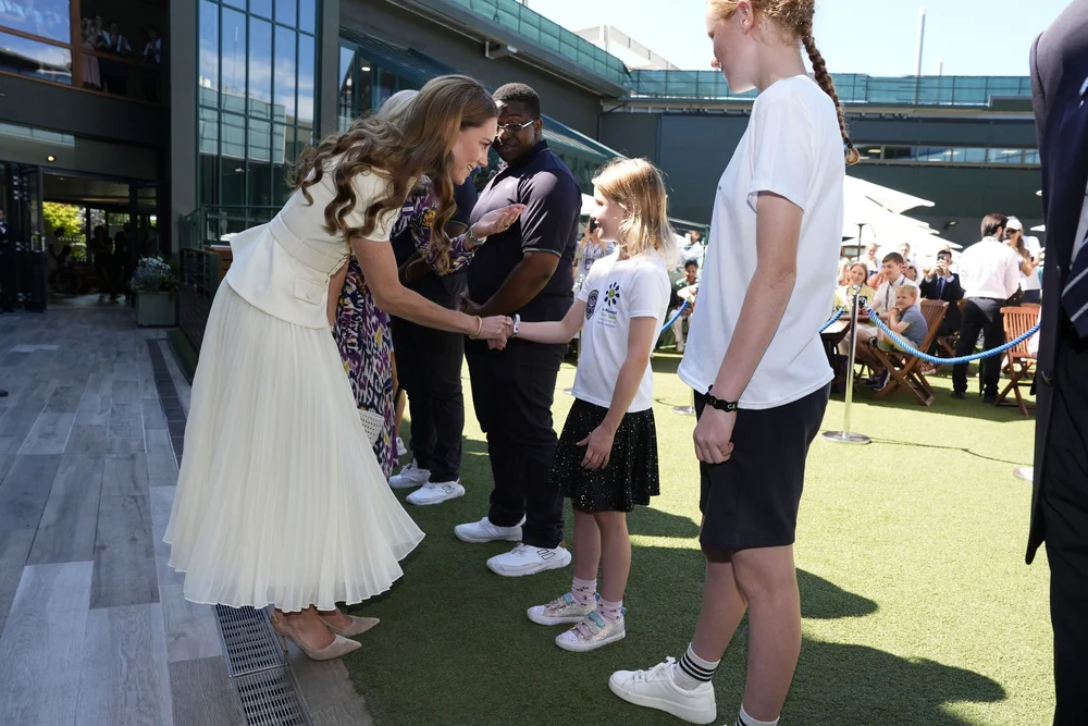 The Princess of Wales Attends the Wimbledon 2025 Ladies' Singles Final ...