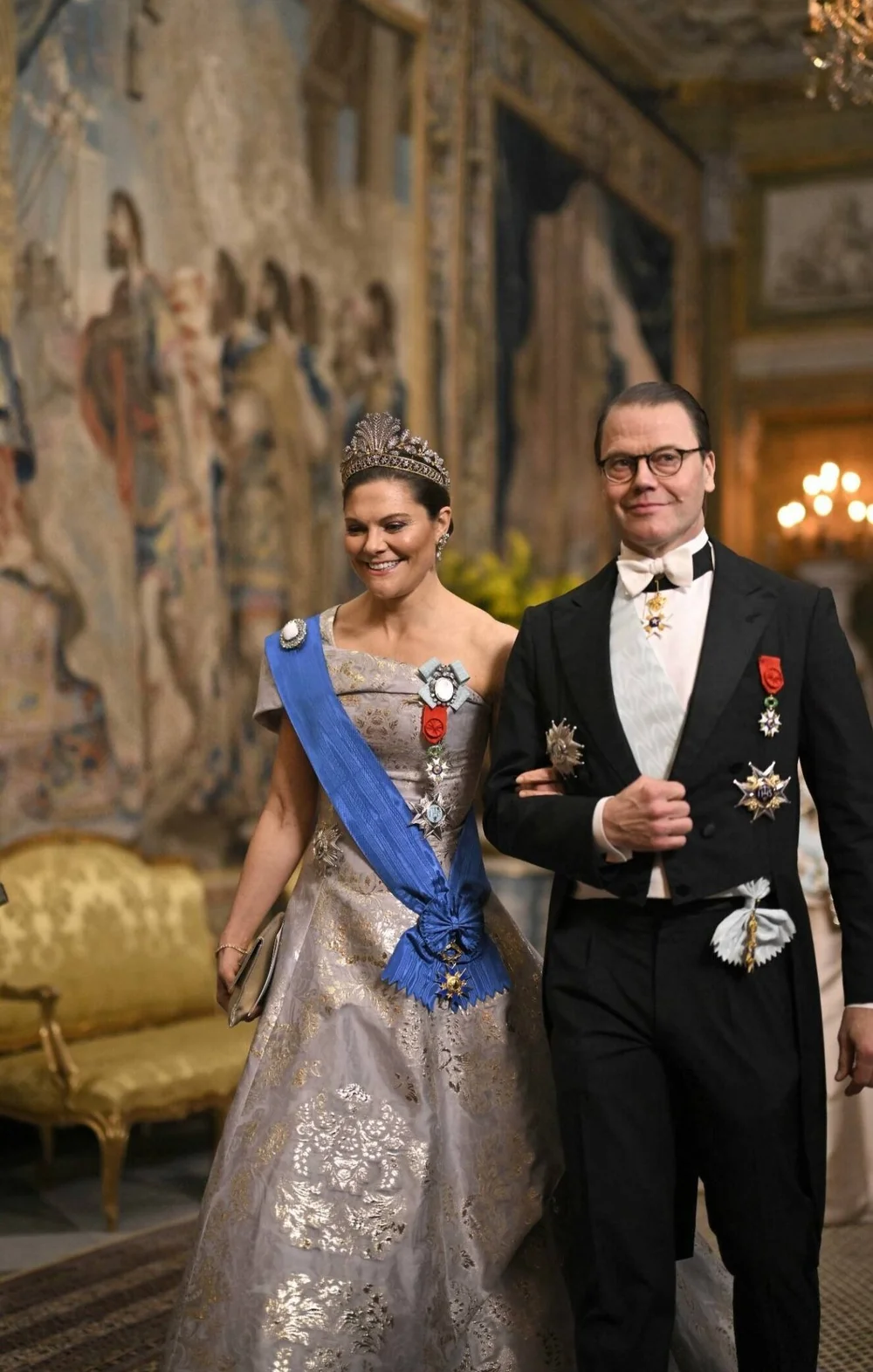 Crown Princess Victoria Attends State Banquet Held in Honour of the ...