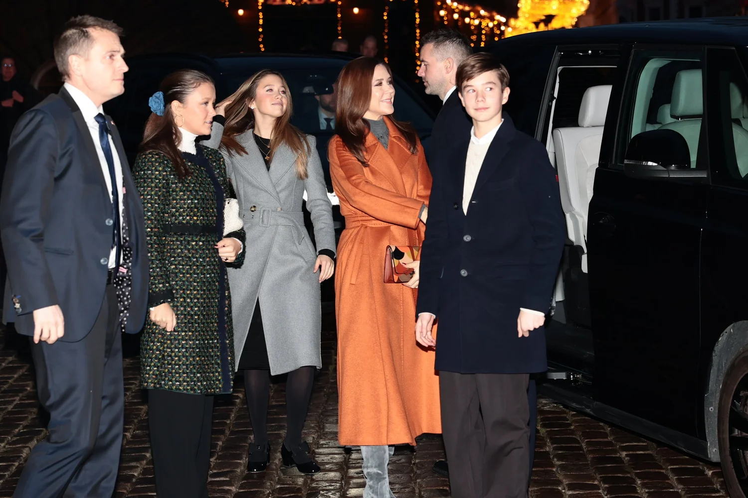 The King and Queen of Denmark Attend Christmas Eve Service in Aarhus ...