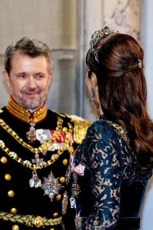 The King and Queen of Denmark Attend New Year's Reception 2025 — Royal ...