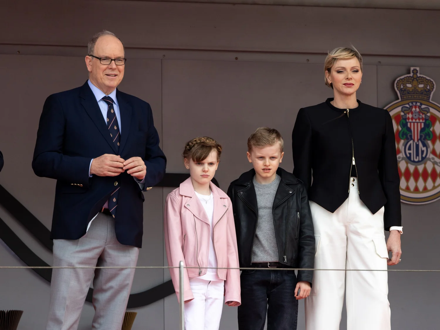The Prince and Princess of Monaco Attend Monaco Grand Prix Formule E ...