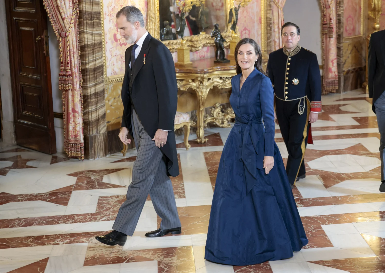 The King and Queen of Spain Host the 2024 New Year's Reception for ...