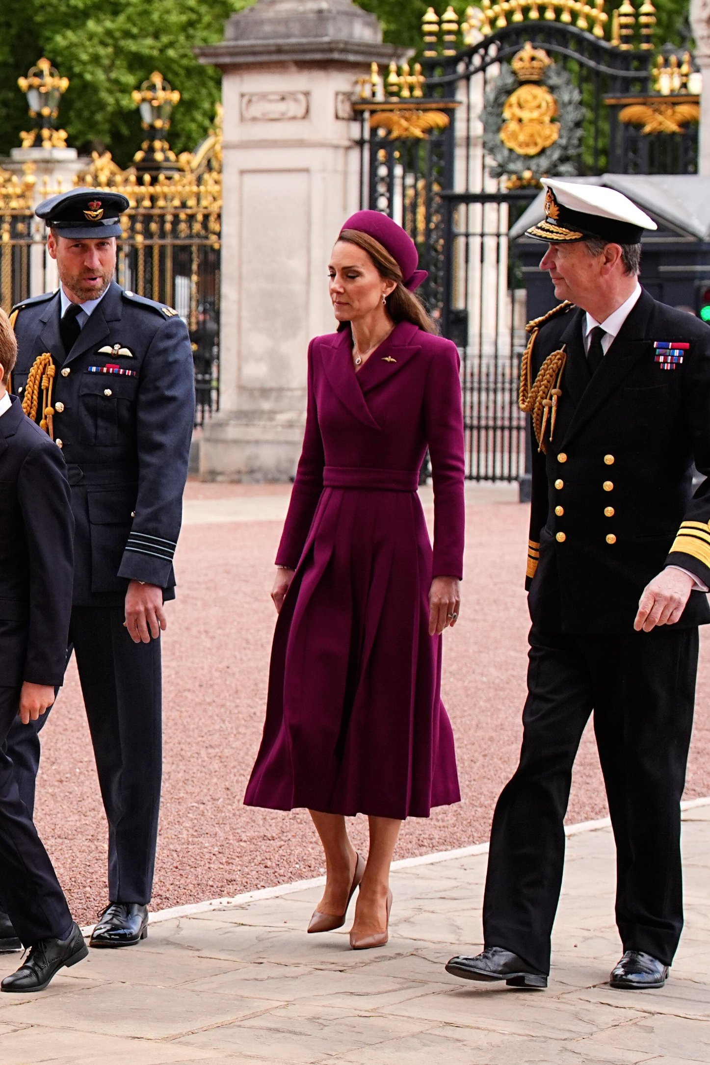The Prince and Princess of Wales Attend Events Marking the 80th ...