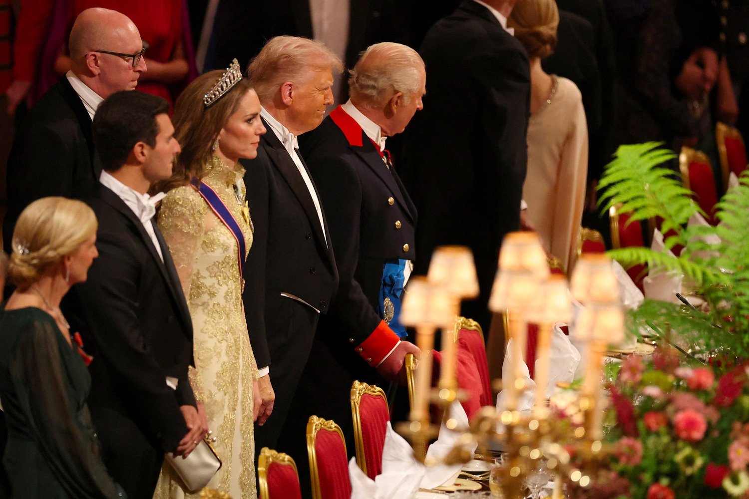 The Prince and Princess of Wales Attend State Banquet in Honour of the ...