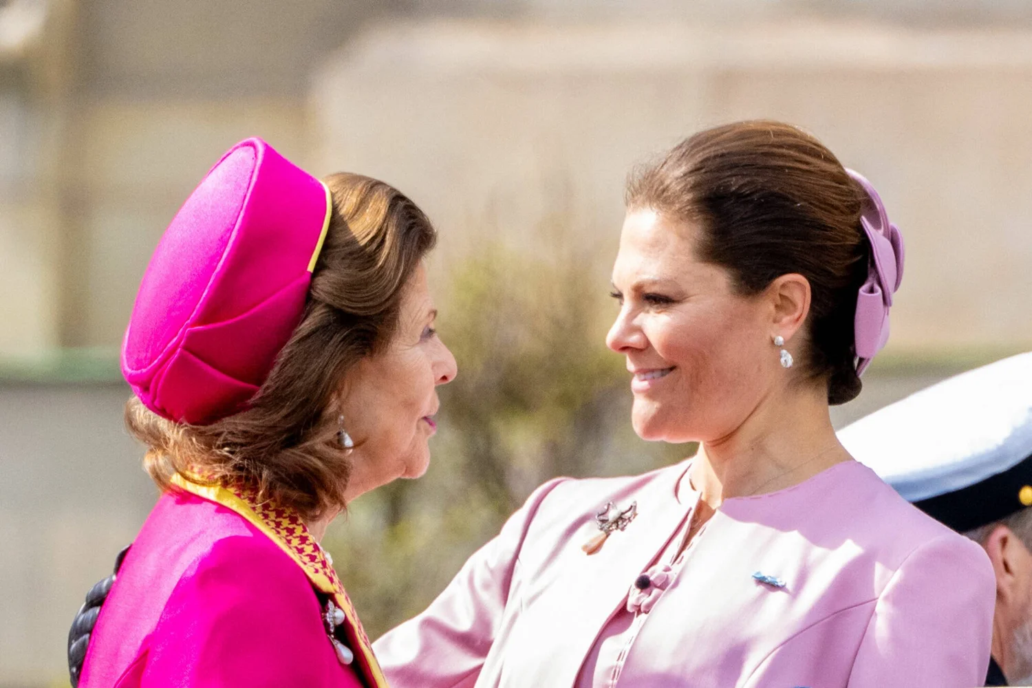 Crown Princess Victoria Welcomes the King and Queen of Denmark for ...