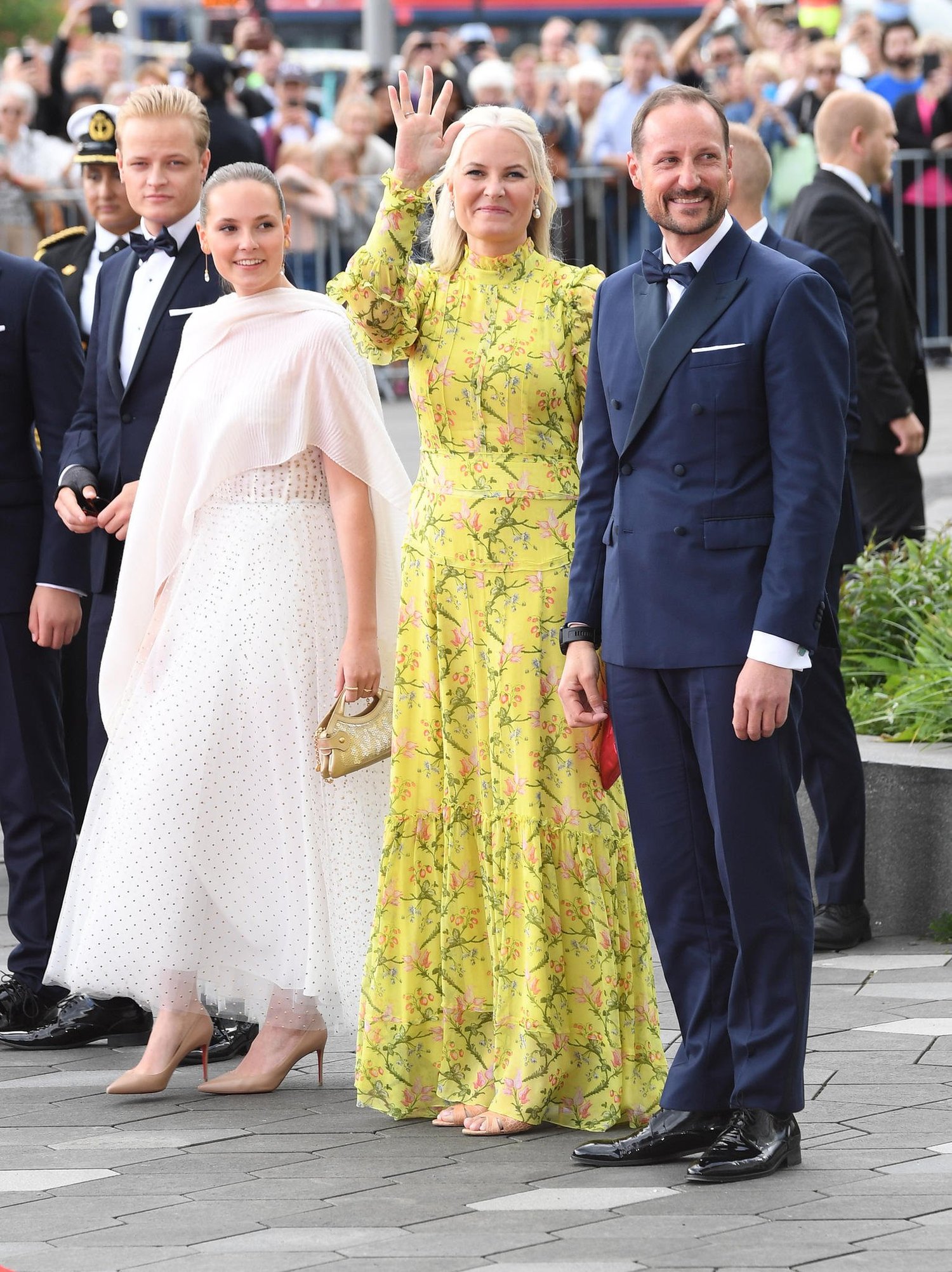 The Crown Prince and Crown Princess of Norway Attend Government's Gala ...