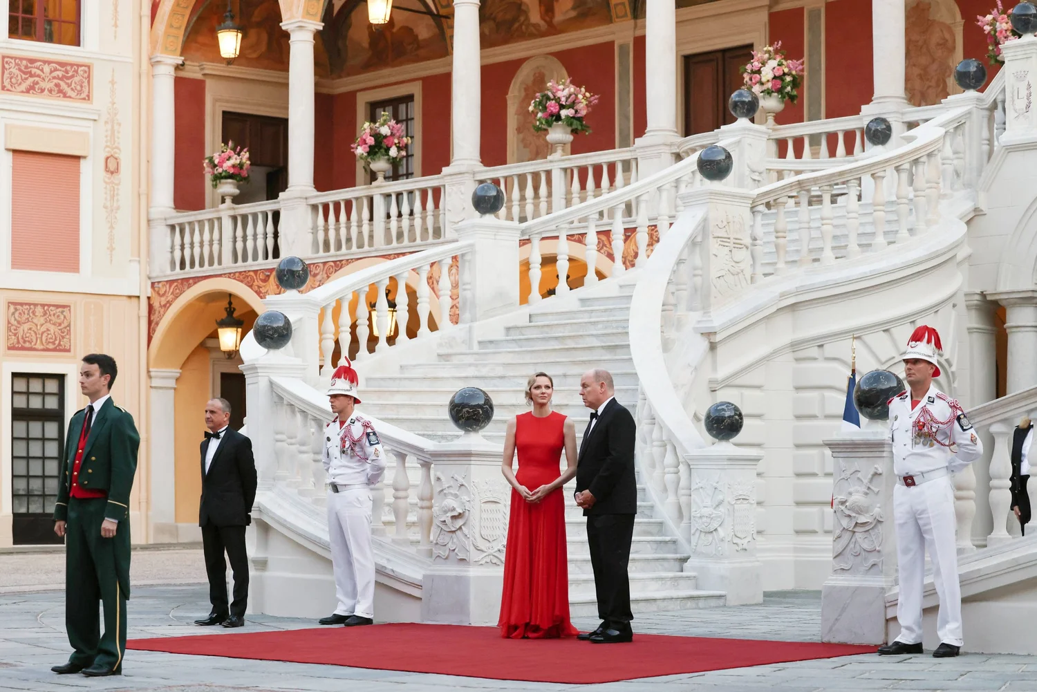 The Prince and Princess of Monaco Host State Banquet in Honour of the ...