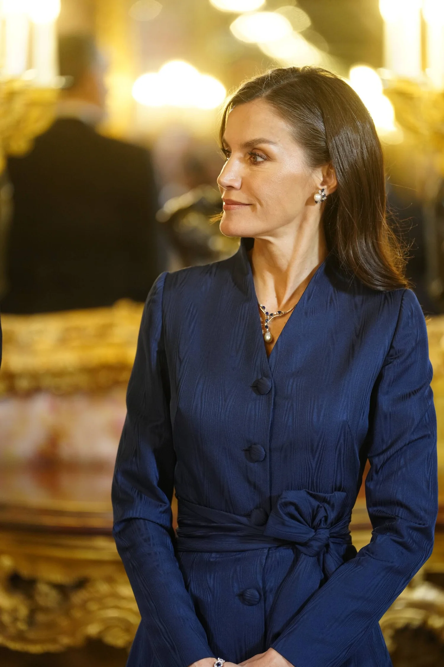 The King and Queen of Spain Host the 2024 New Year's Reception for ...