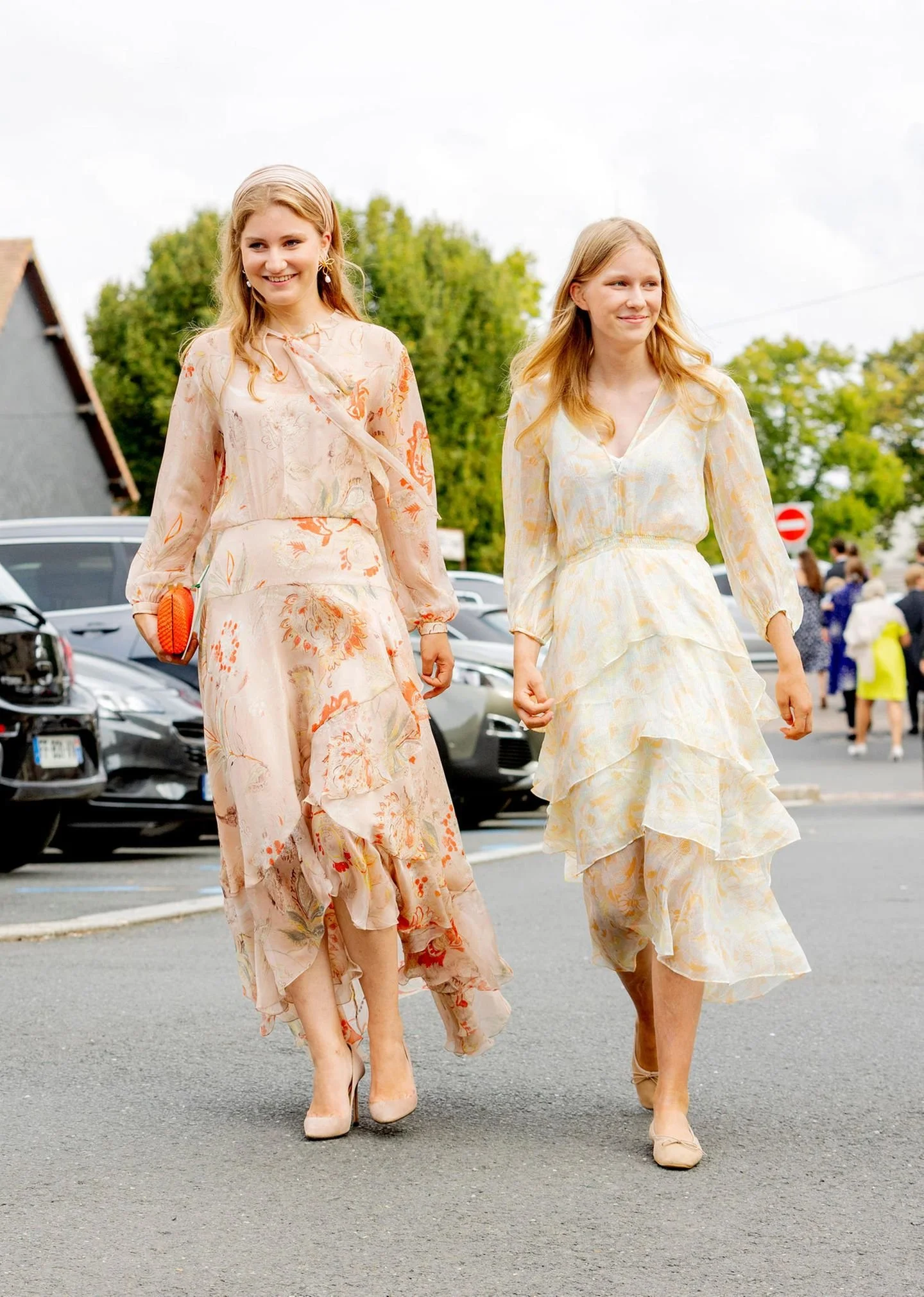 Princess Elisabeth and Princess Eleonore Attend Wedding of the Count d ...