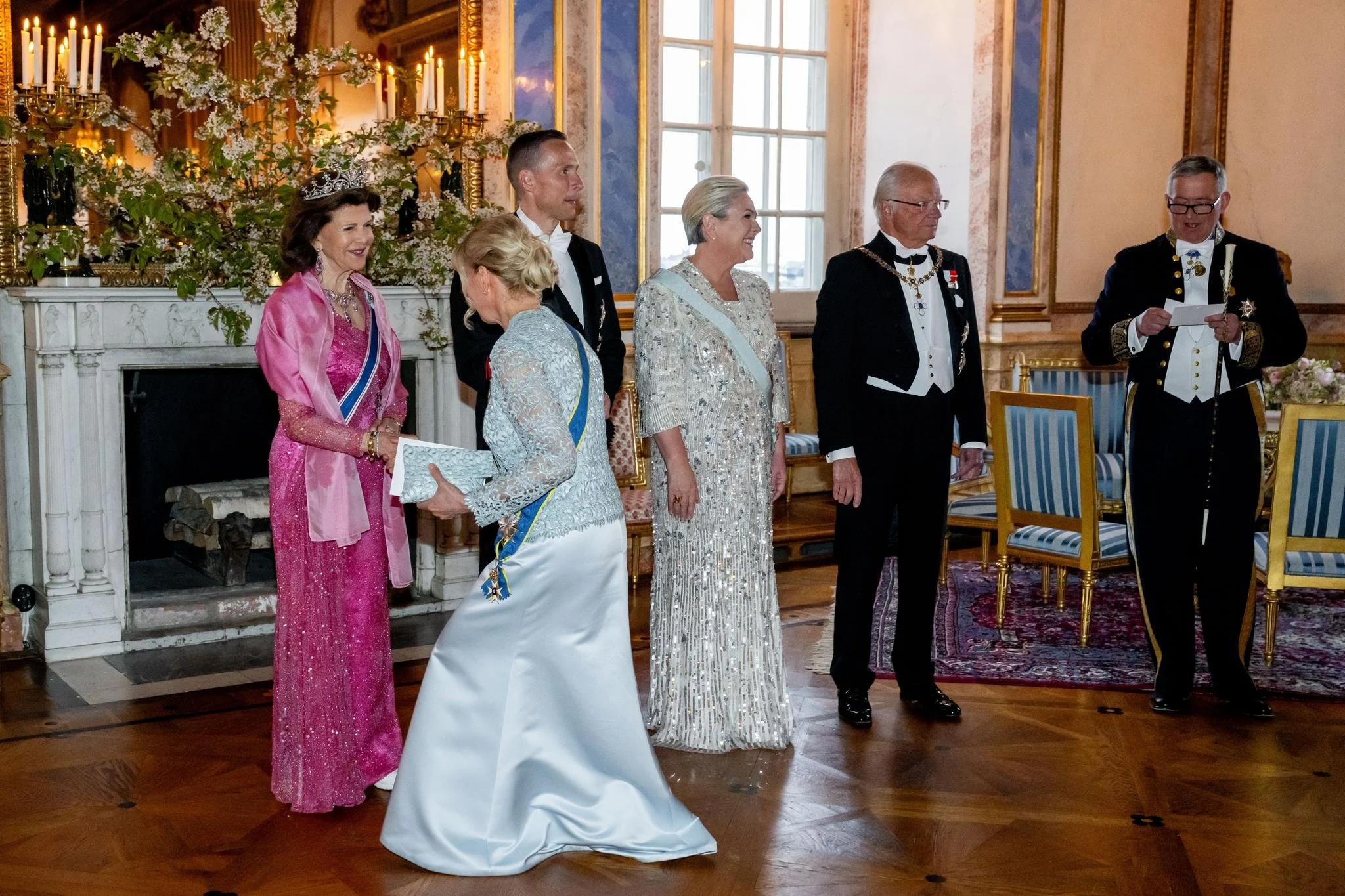 The King and Queen of Sweden Host State Banquet in Honour of the ...