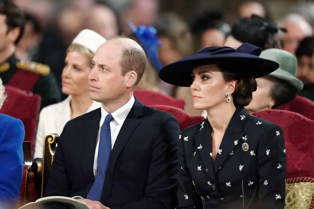 The Prince and Princess of Wales Attend Commonwealth Day Service 2023 ...