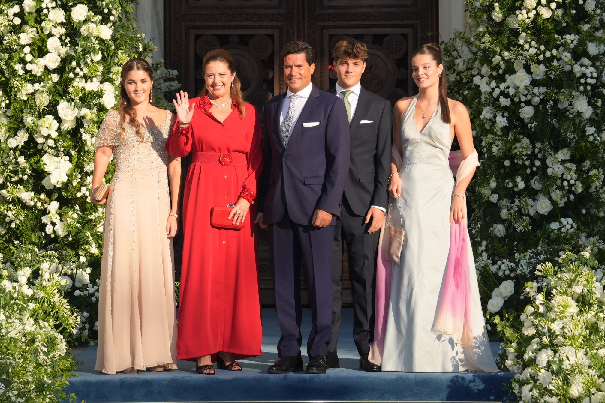 Princess Alexia Attends Princess Theodora's Wedding — Royal Portraits ...