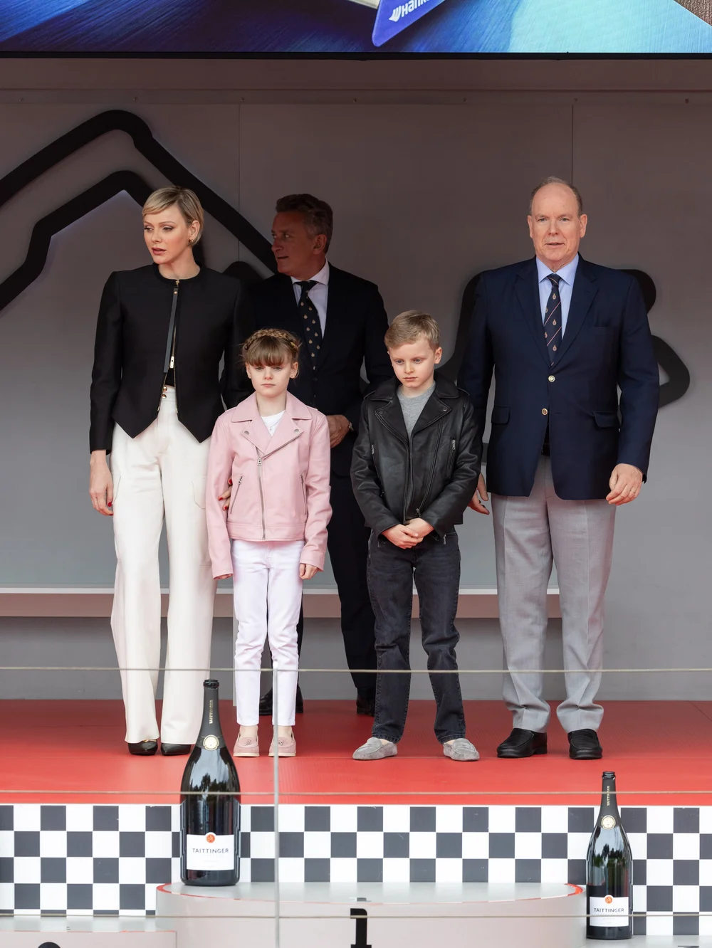 The Prince and Princess of Monaco Attend Monaco Grand Prix Formule E ...