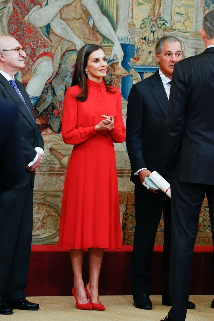 The King and Queen of Spain Deliver Accreditations to Honorary ...