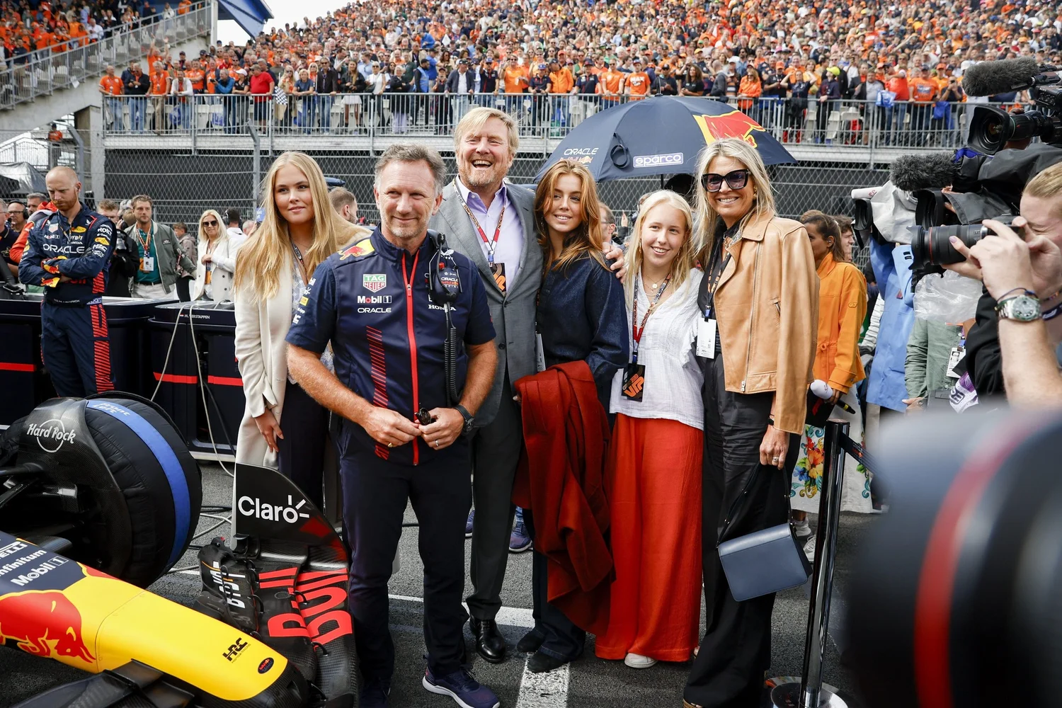 The King and Queen of the Netherlands Attend Dutch Grand Prix F1 2023 ...