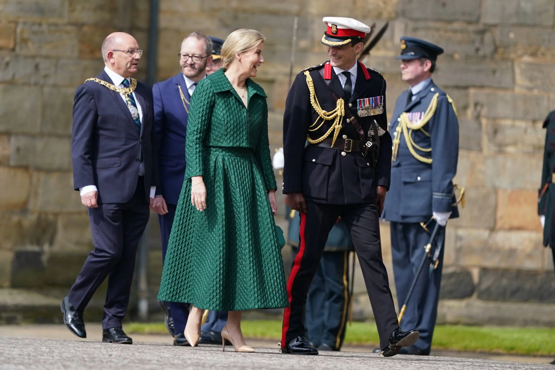The Earl and Countess of Forfar Attend Ceremony of the Keys at ...