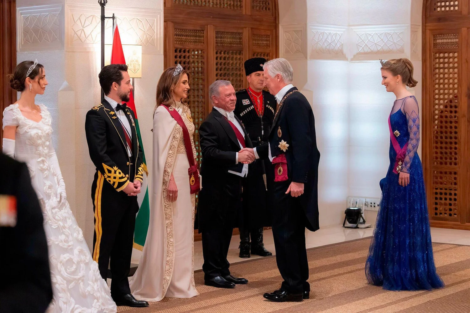 Princess Elisabeth Attends Wedding Banquet of the Crown Prince and ...