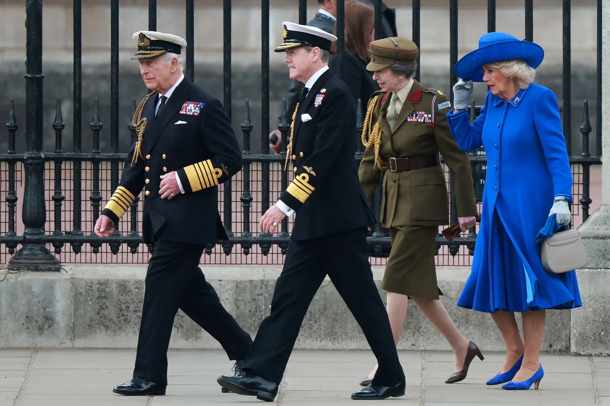 The King and Queen of the United Kingdom Mark the 80th Anniversary of ...