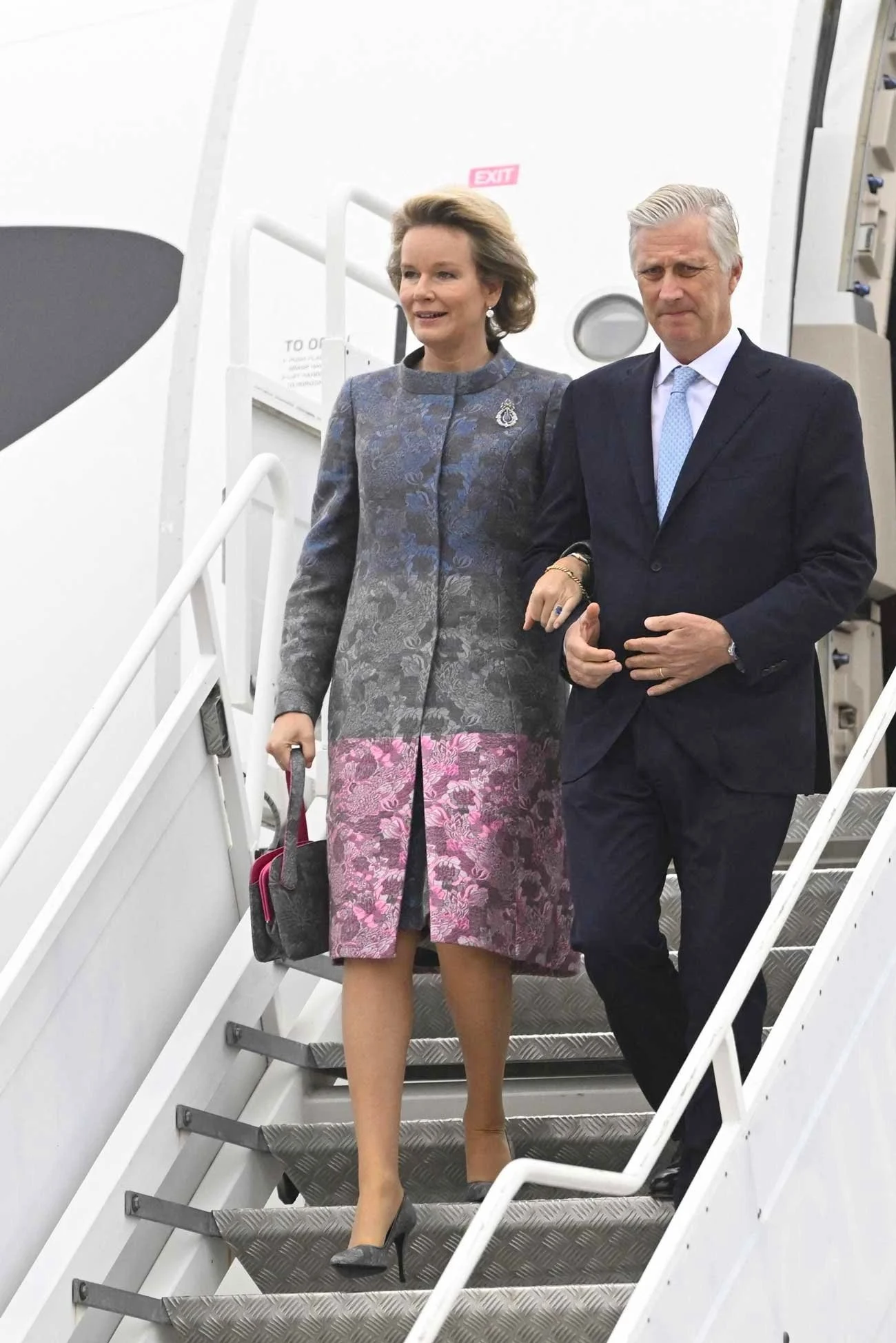 The King and Queen of the Belgians Arrive in Vilnius for State Visit to ...