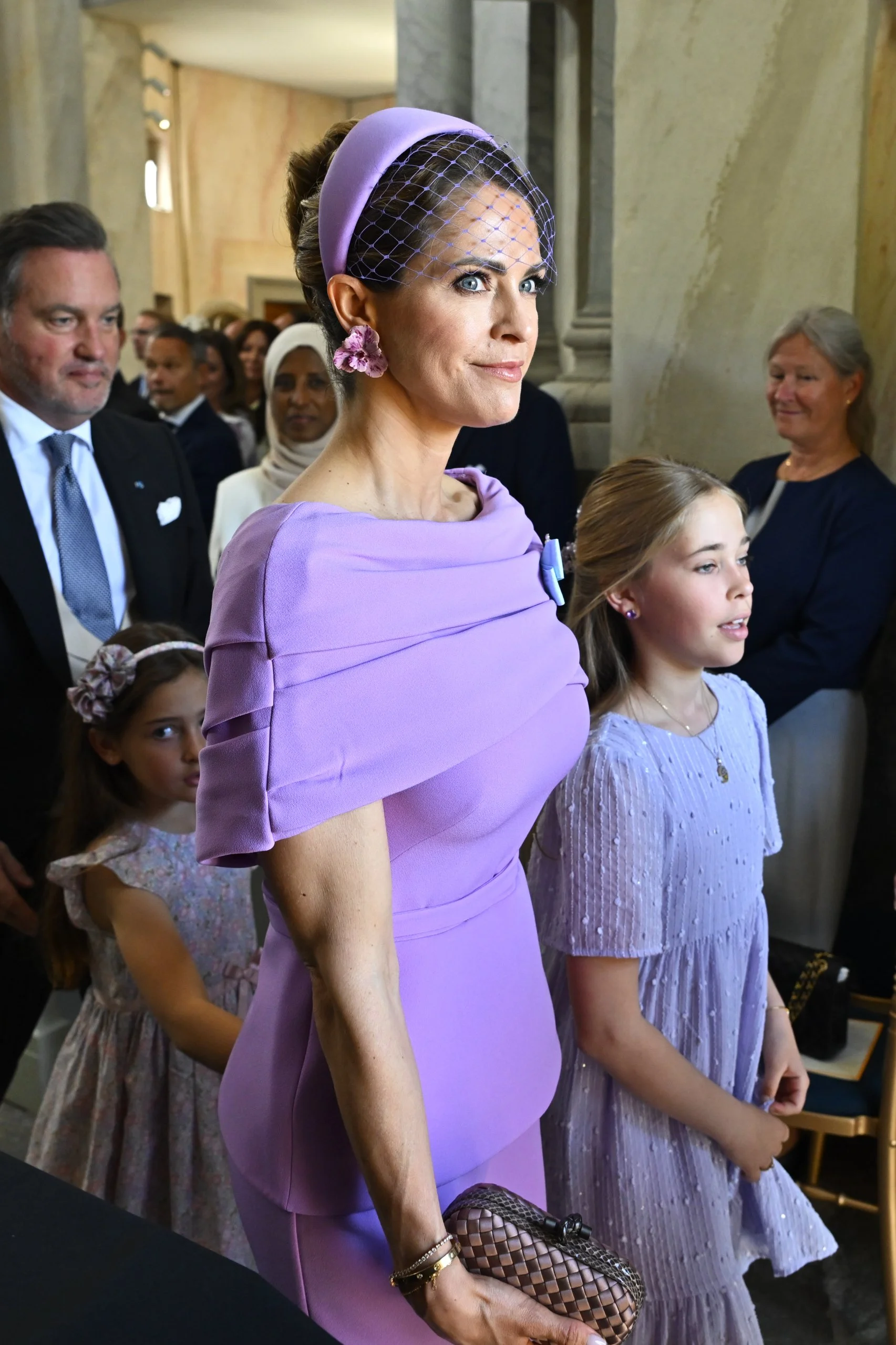 Princess Madeleine of Sweden Attends Christening of Princess Ines ...