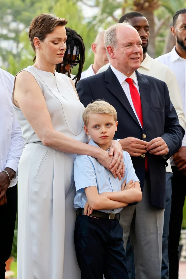 The Prince and Princess Monaco Receive La Roca Team — Royal Portraits ...
