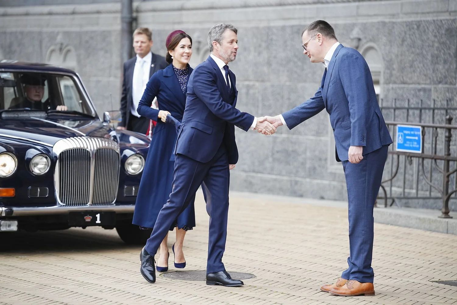 The Crown Prince and Crown Princess of Denmark Attend Luncheon ...