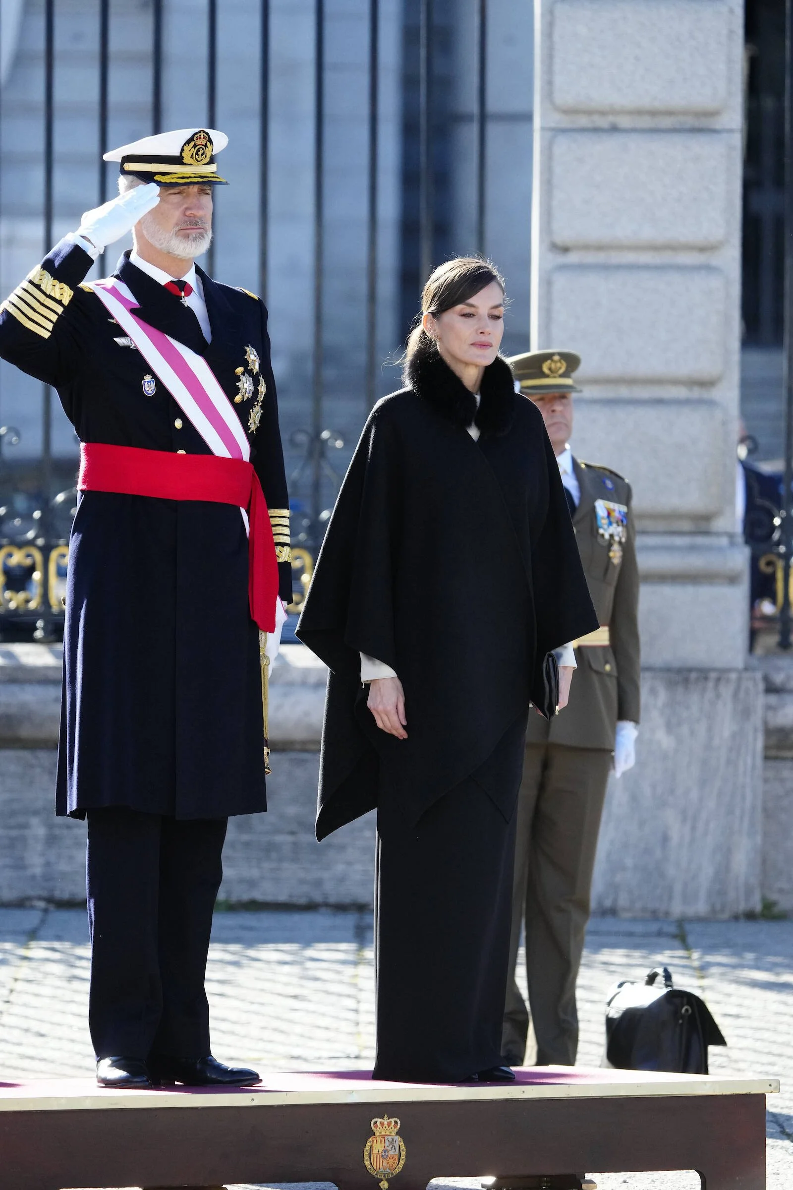 The King and Queen of Spain Attend New Year's Military Parade 2024 ...