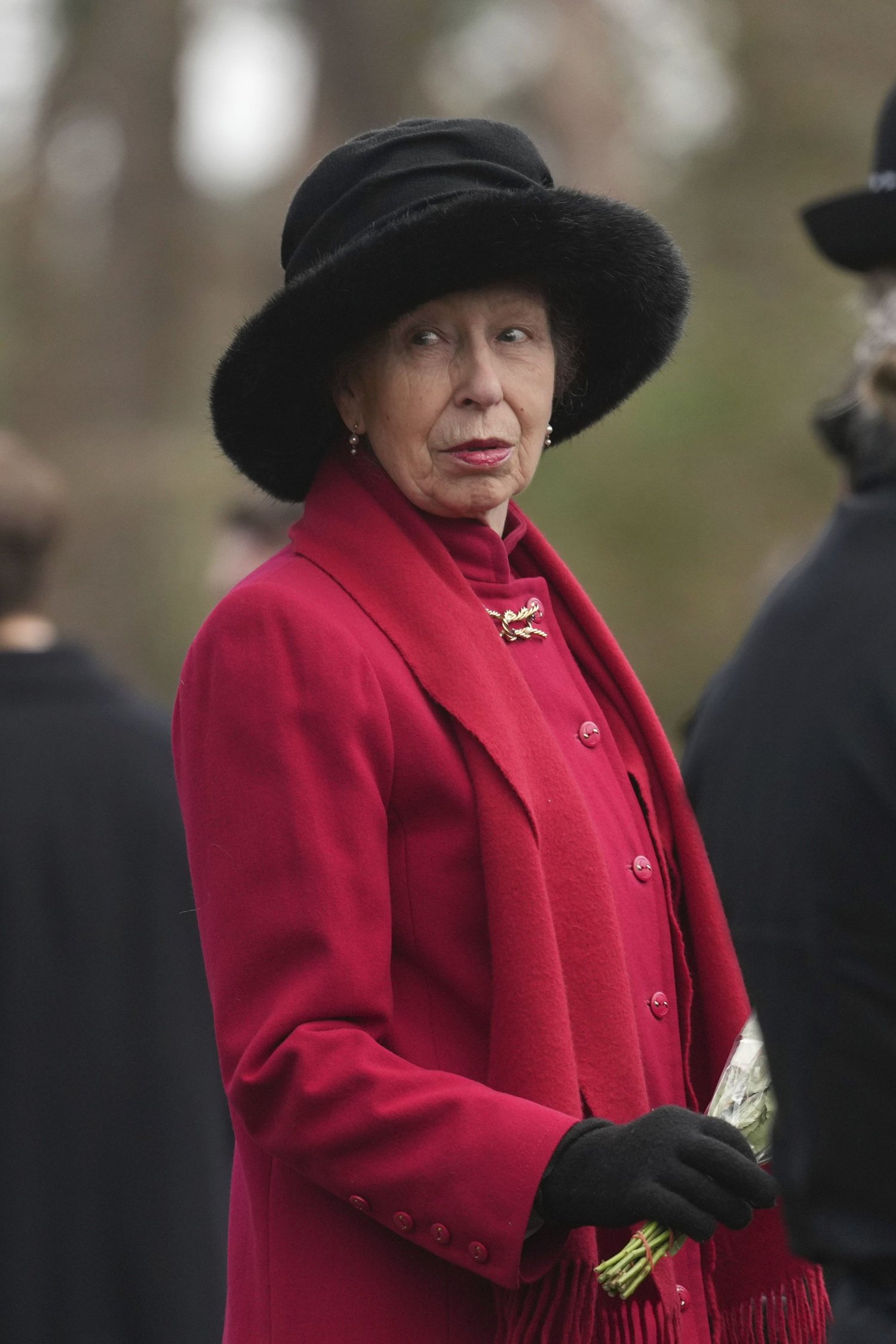 The Princess Royal Attends Christmas Day Service 2024 — Royal Portraits ...