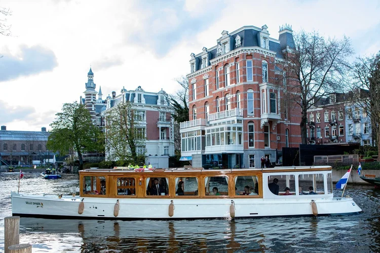 Queen Maxima and the First Lady of France Attend Dinner on Amsterdam ...