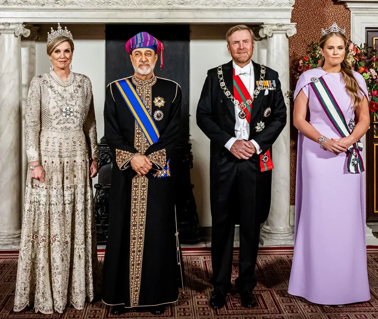 The King and Queen of the Netherlands Host State Banquet in Honour of ...