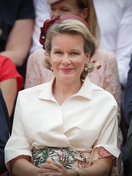 Queen Mathilde Attends the Coronation Procession in Tongeren — Royal ...