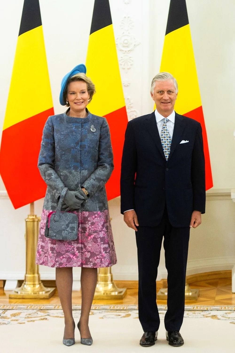 The King and Queen of the Belgians Arrive in Vilnius for State Visit to ...