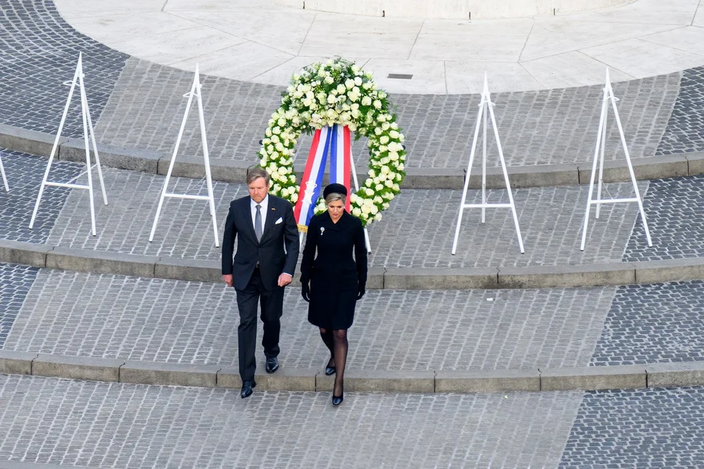 The King and Queen of the Netherlands Attend National Remembrance Day ...