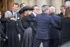 The King and Queen of Denmark Attend Funeral of Former Chief of Court ...