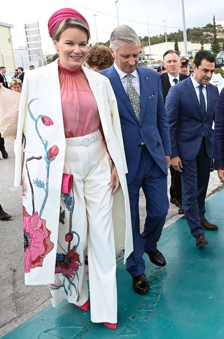 The King and Queen of The Belgians Visit Revithoussa LNG Terminal in ...
