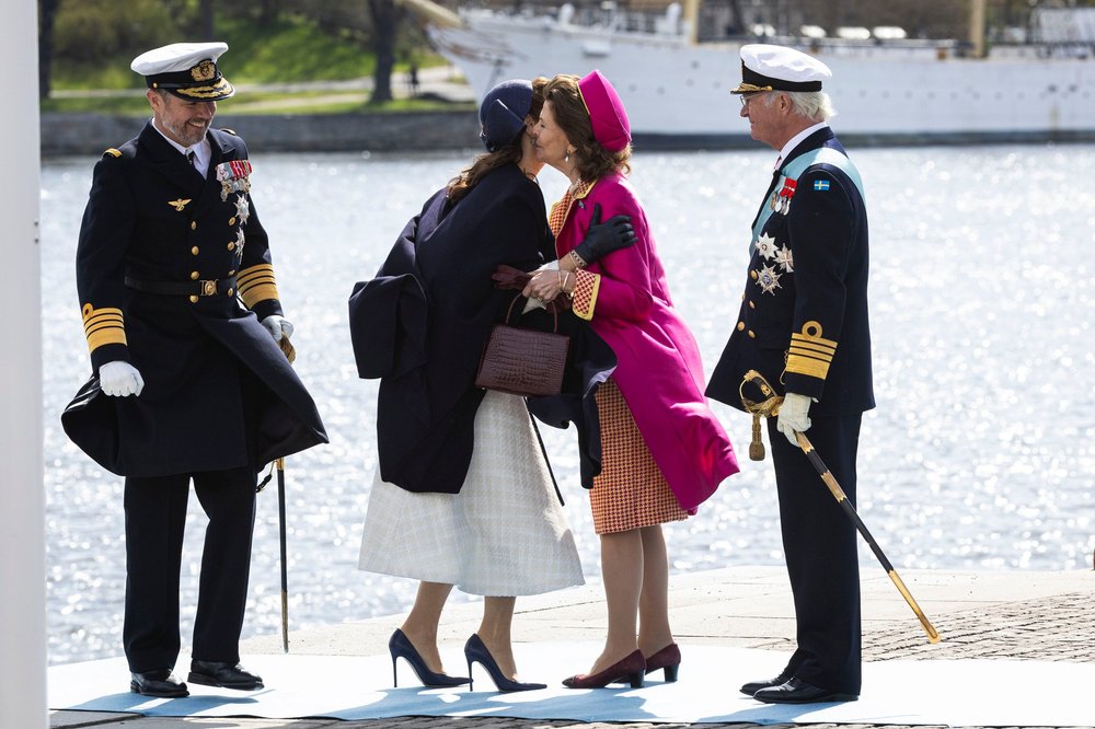 The King and Queen of Sweden Welcome the King and Queen of Denmark for ...