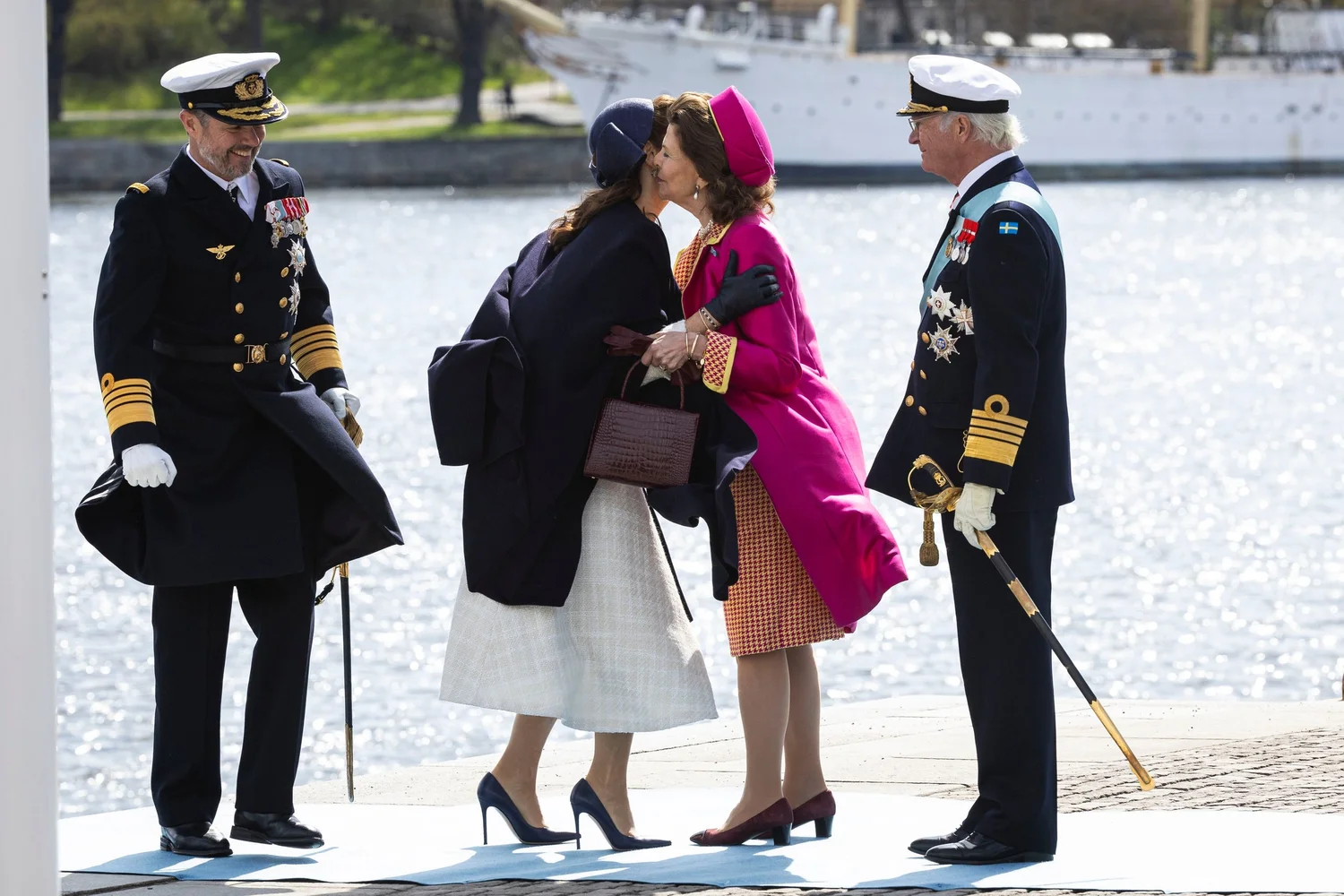 The King and Queen of Sweden Welcome the King and Queen of Denmark for ...