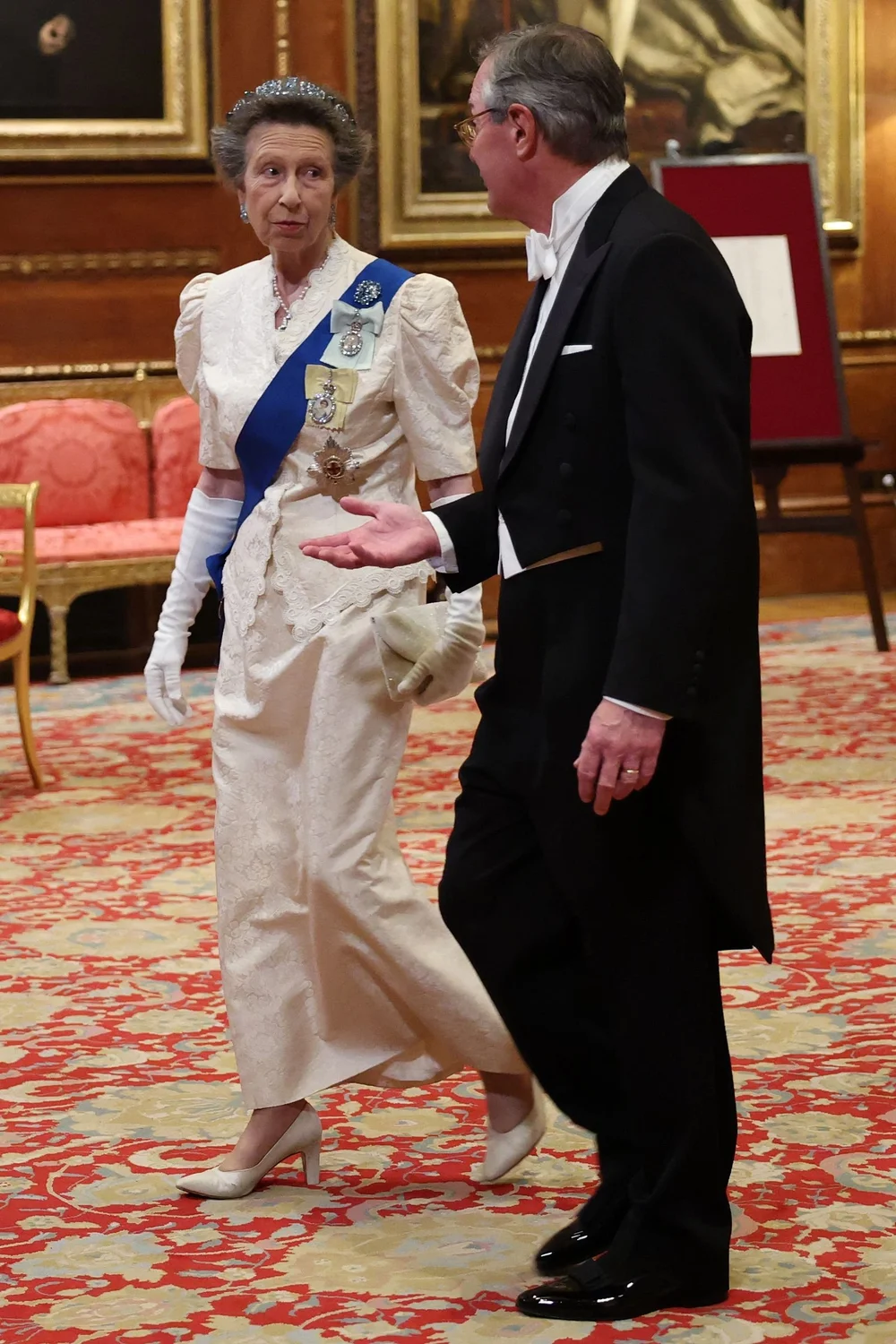 The Princess Royal Attends State Banquet in Honour of the President and ...