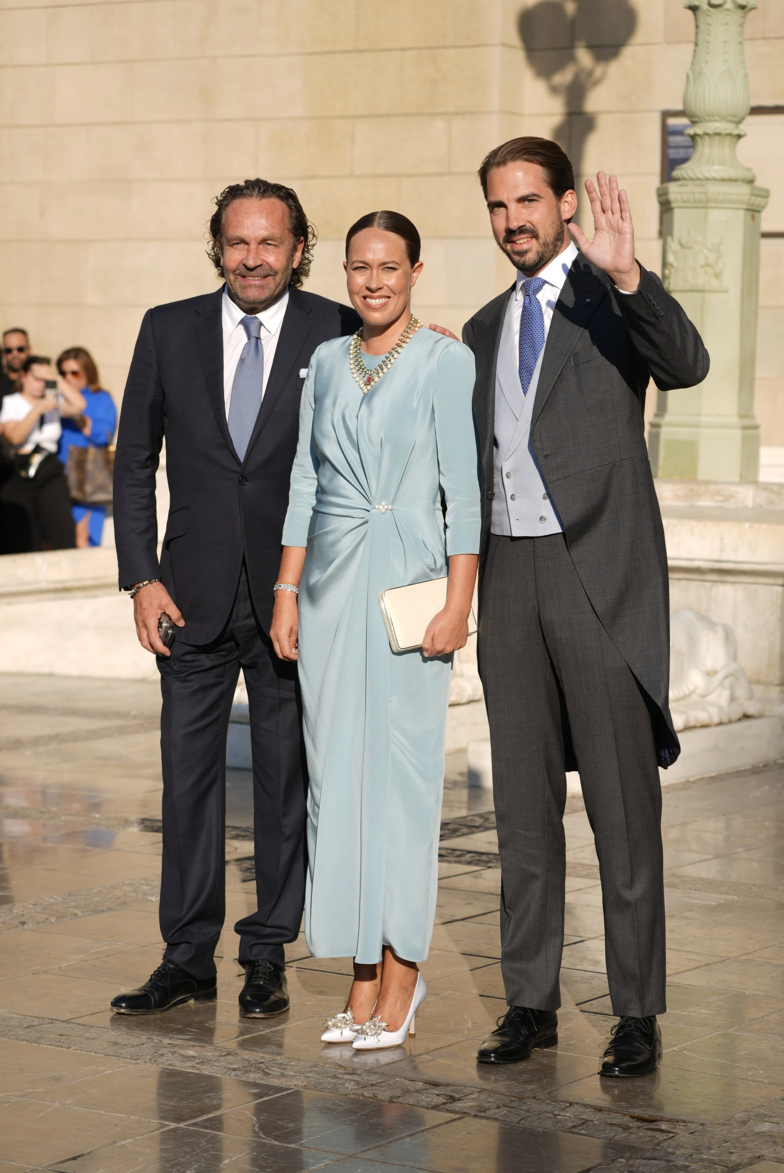 Princess Nina Attends Princess Theodora's Wedding — Royal Portraits Gallery