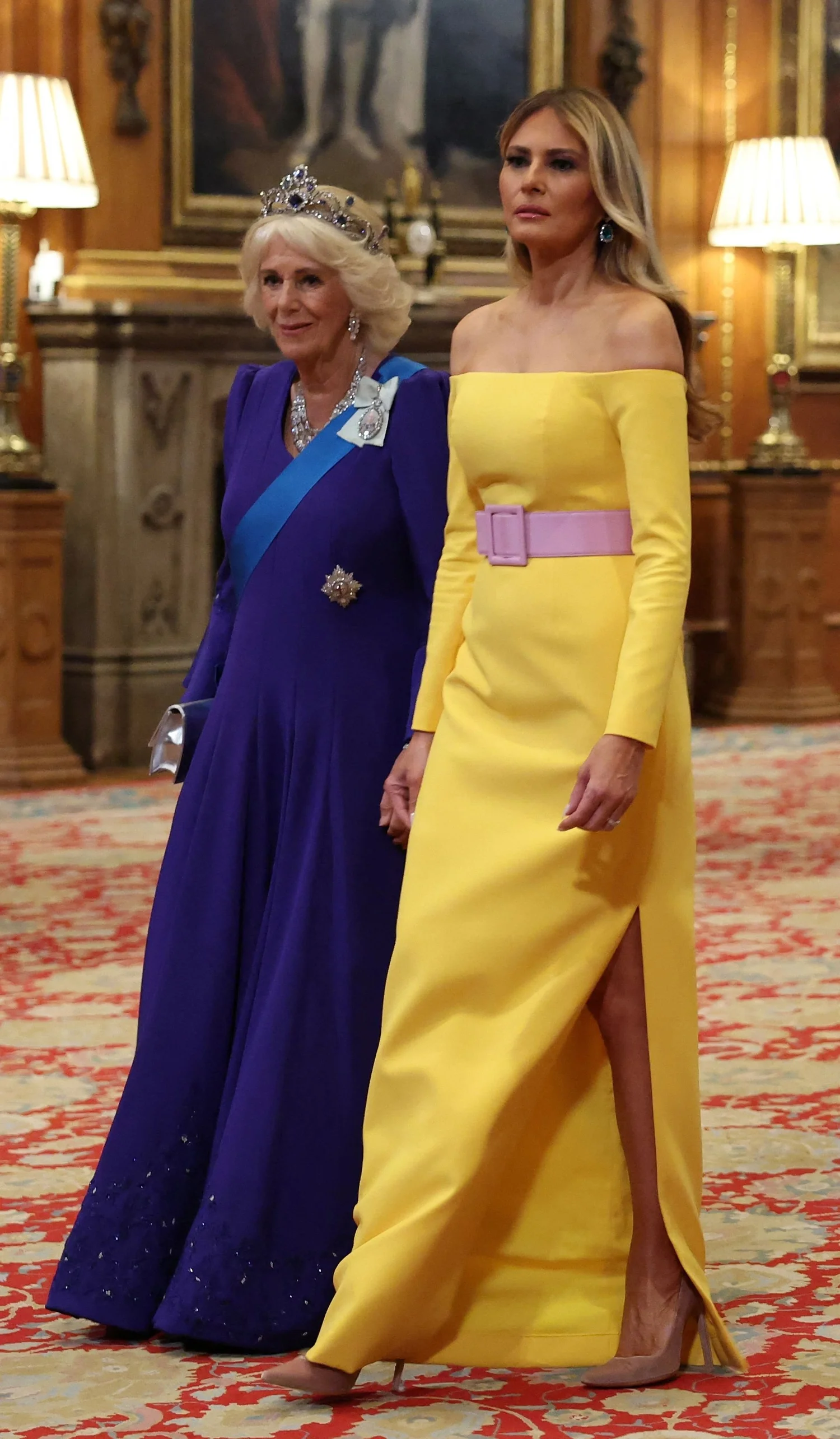The King and Queen of the United Kingdom Host State Banquet in Honour ...