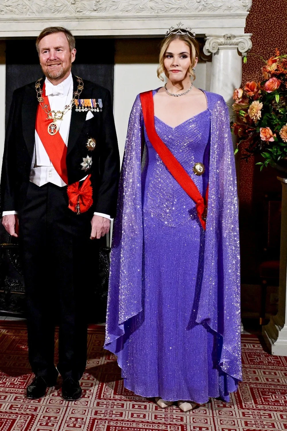 The Princess of Orange Attends State Banquet Held in Honour of the ...
