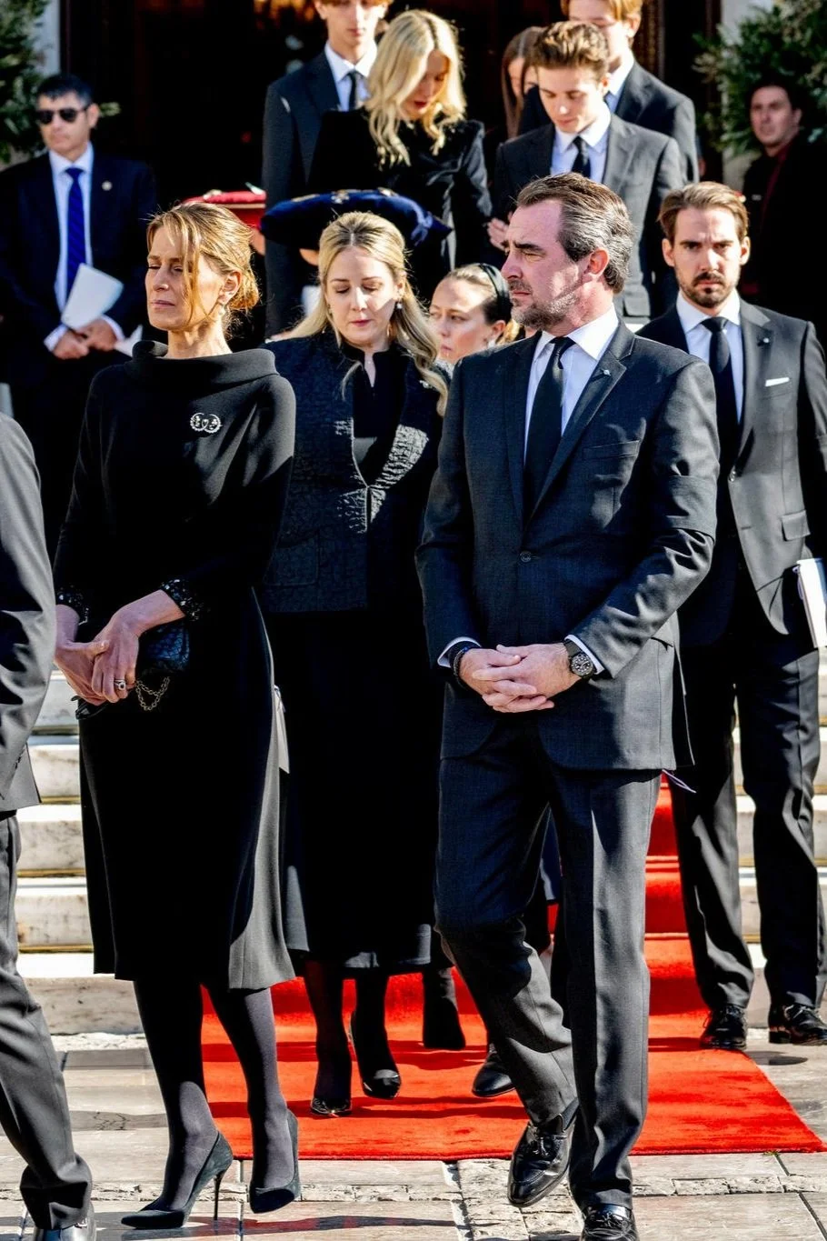 Princess Tatiana, Princess Nina and Princess Theodora Attend Funeral of ...