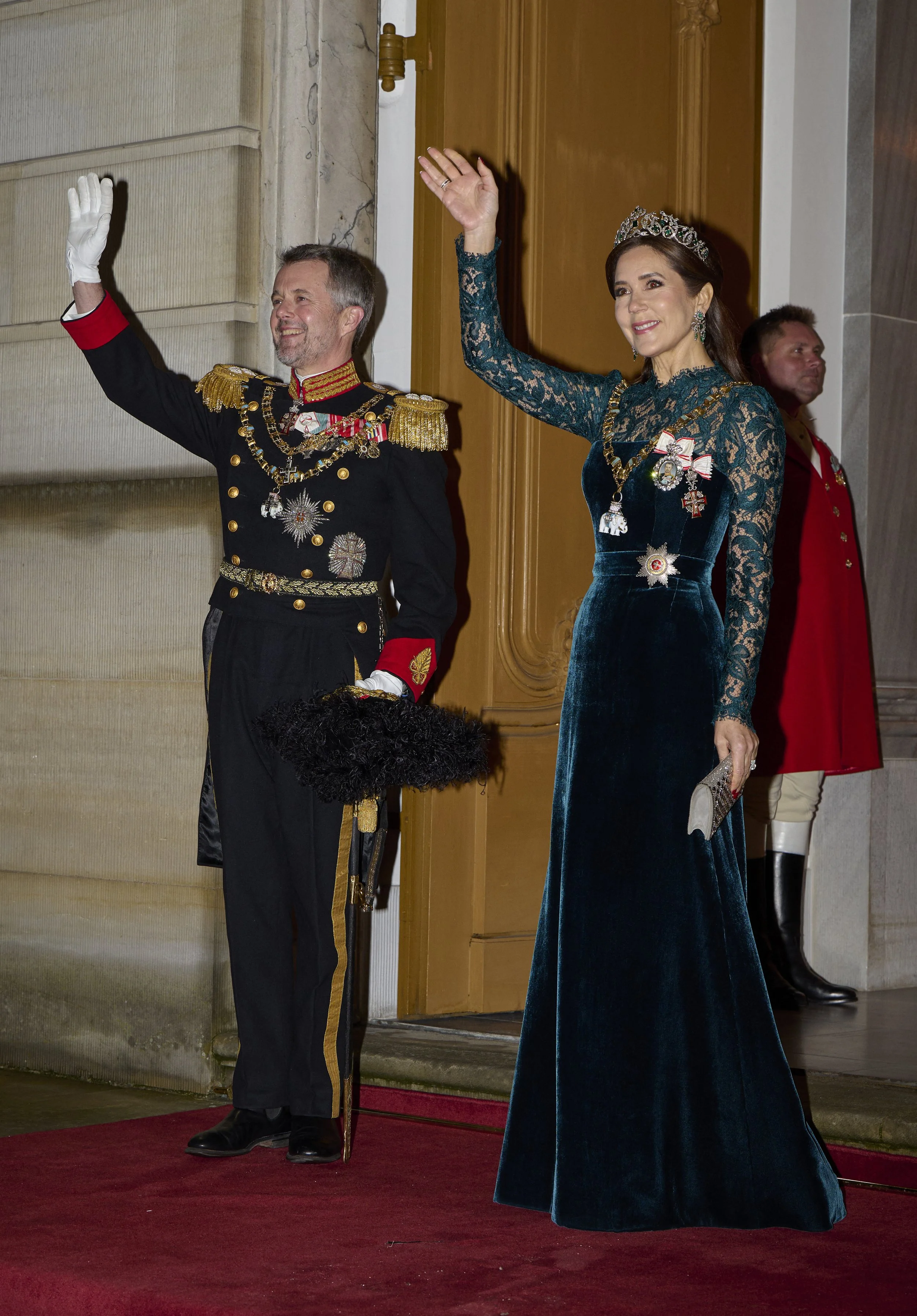 The King and Queen of Denmark Attend New Year's Reception 2025 — Royal ...
