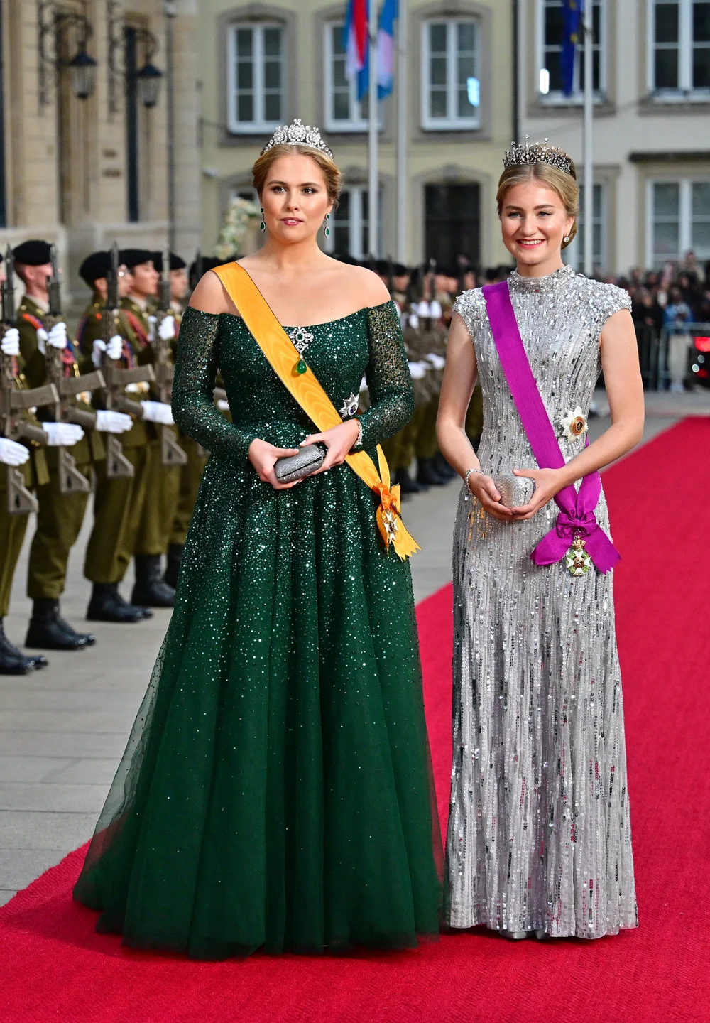 The Duchess of Brabant and the Princess of Orange Attend Gala Dinner in ...