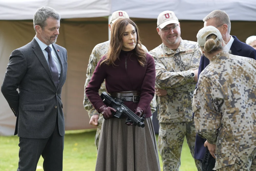 The King and Queen of Denmark Visit Adazi Military Base — Royal ...