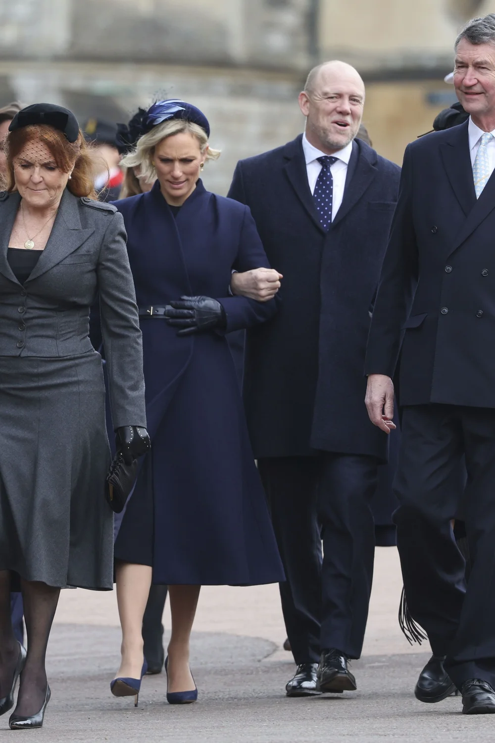 The Princess Royal and Zara Tindall Attend Thanksgiving Service for ...