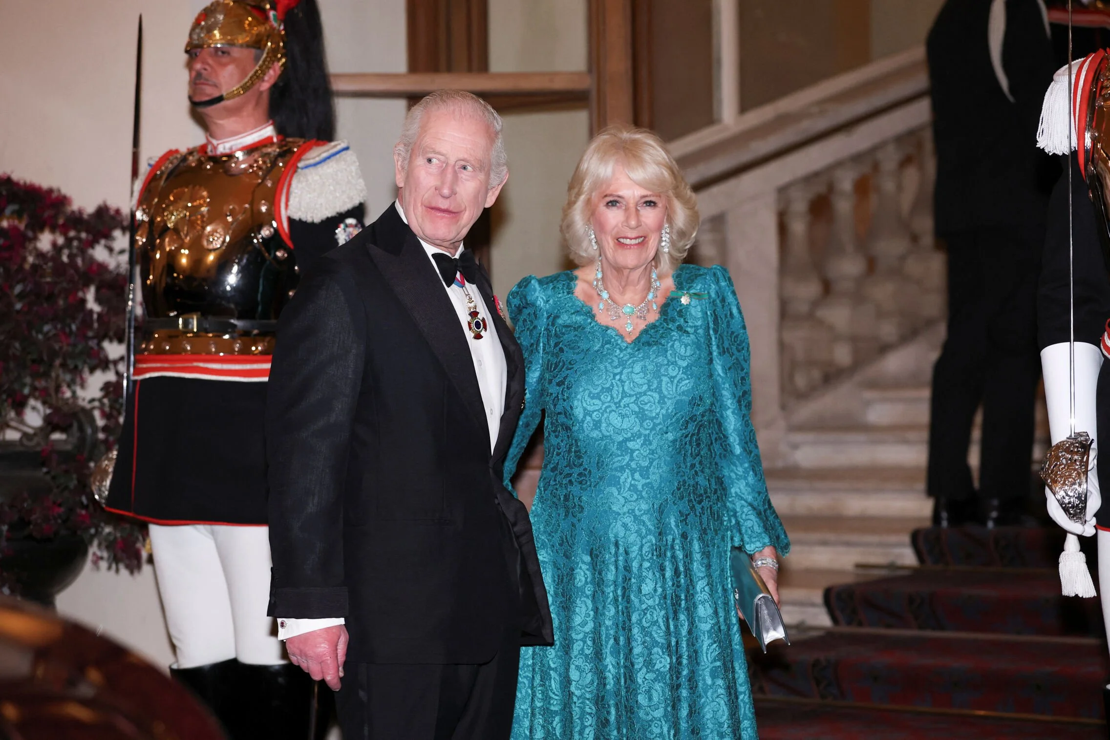 The King and Queen of the United Kingdom Attend State Banquet in Rome ...